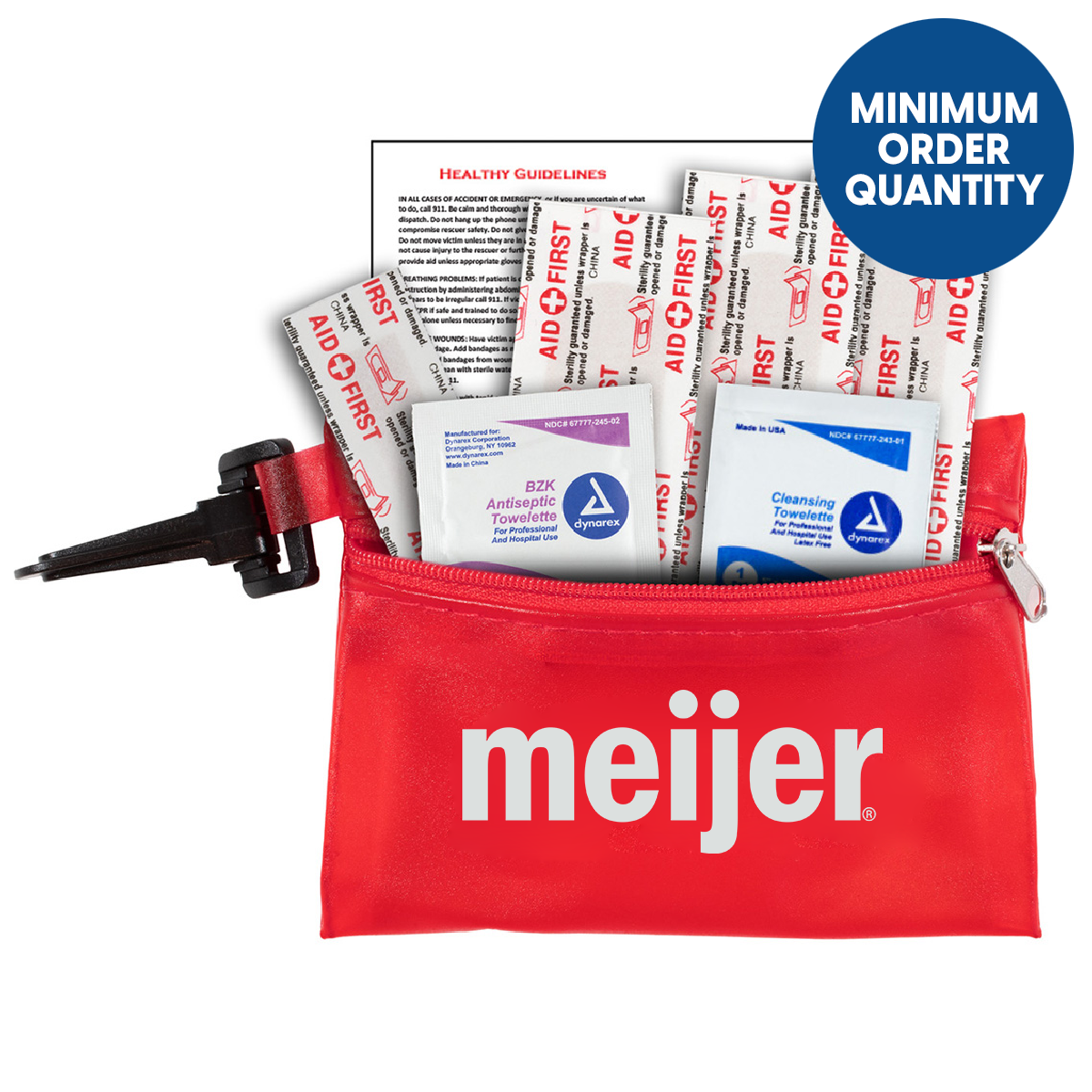 7 Piece Healthy Living Pack w/Plastic Carabiner – Meijer Logo Store