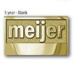 5 Year Lapel Pin – Meijer Logo Store