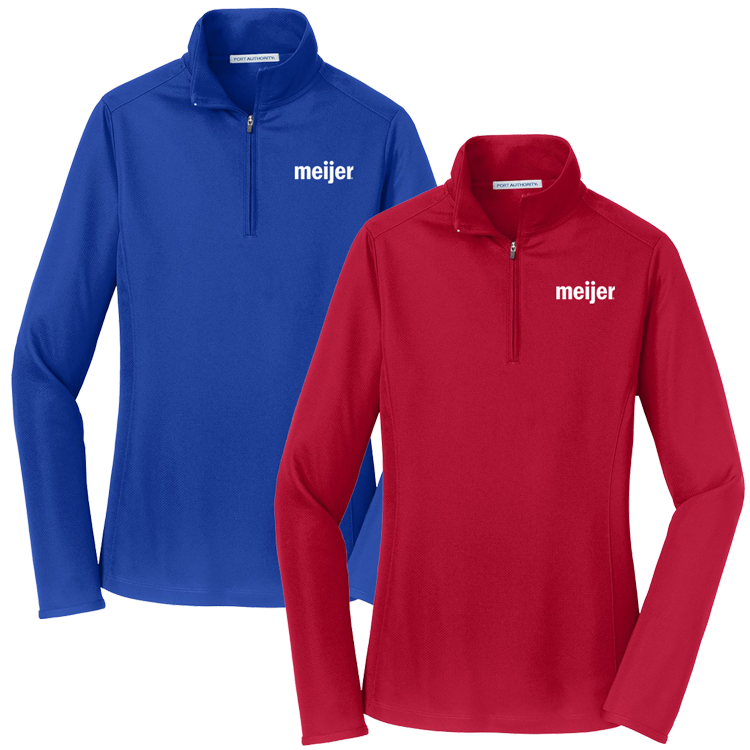 Ladies Sport-Tek 1/2 Zip Pullover – Meijer Logo Store